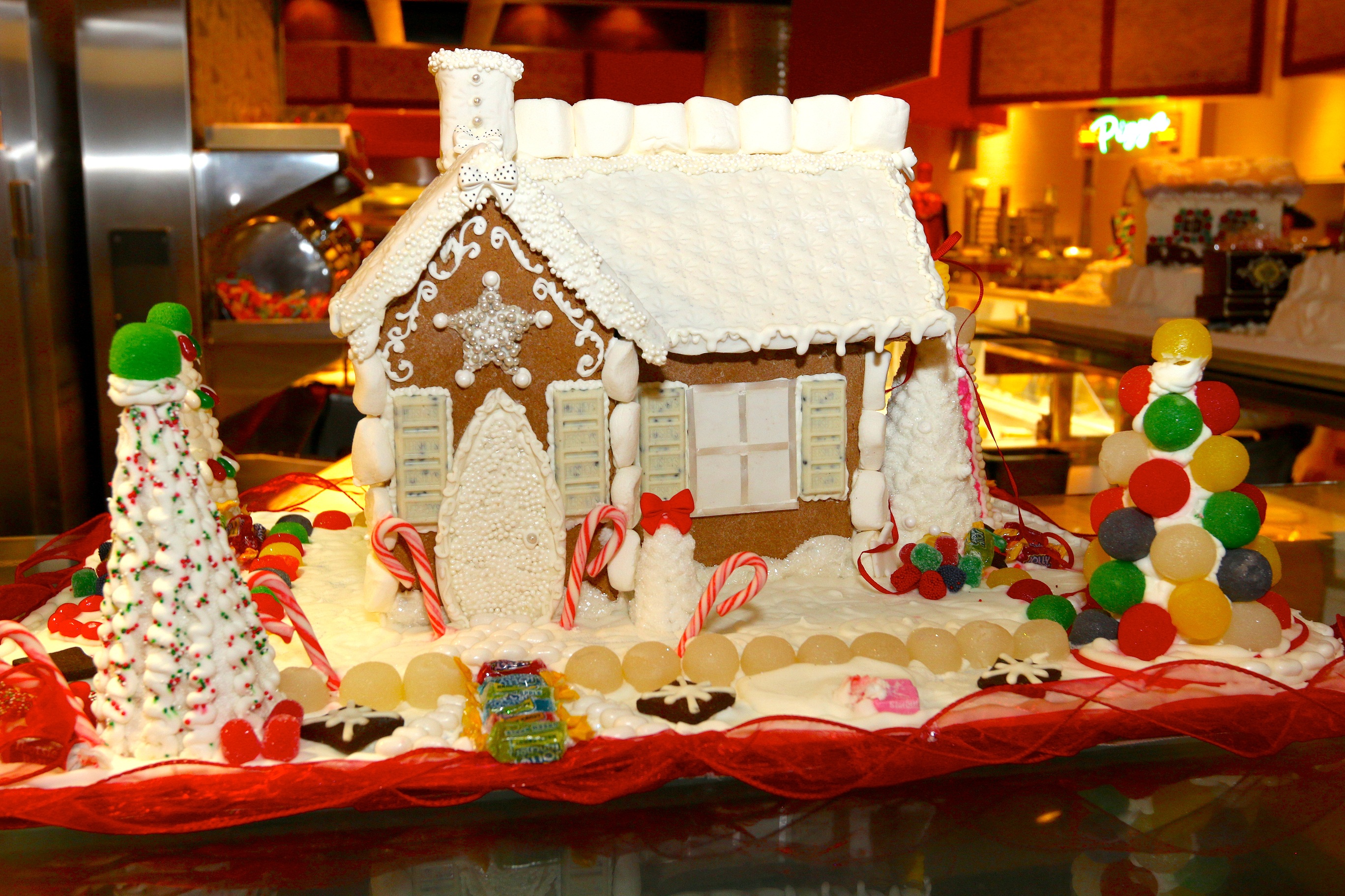 The Gingerbread Village at Fresh Harvest | Seminole Hard Rock Tampa Blog