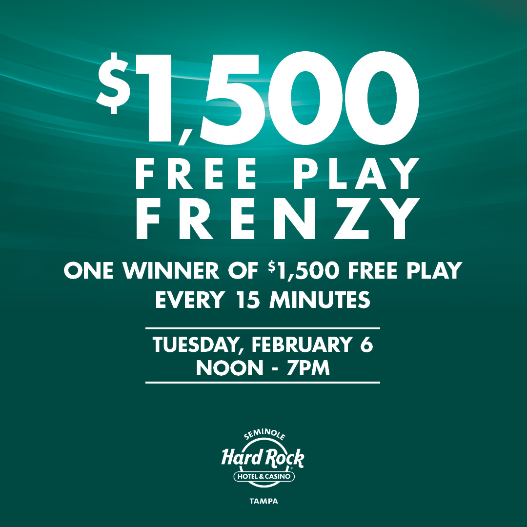 February Set List | Seminole Hard Rock Tampa Blog
